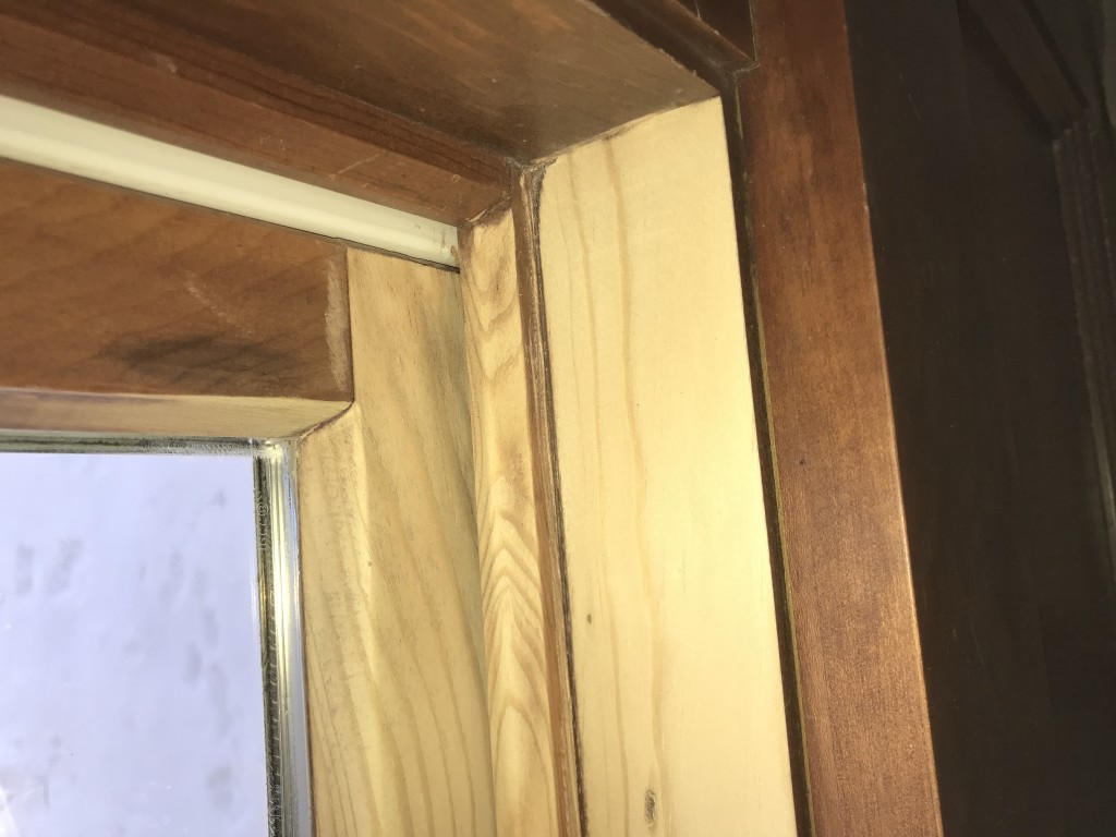 Black and discolored window sills? We removed all problem areas and ...